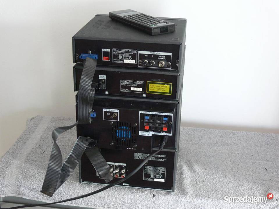 Wieża Sony MHC-3700 pilot. Mocna. WYSYŁKA. Jasło - Sprzedajemy.pl