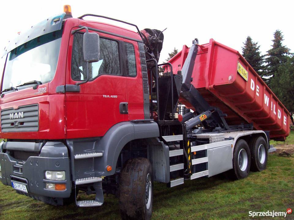 DAF GINAF WYWROTKA 6X6 HDS Gowarzewo - Sprzedajemy.pl