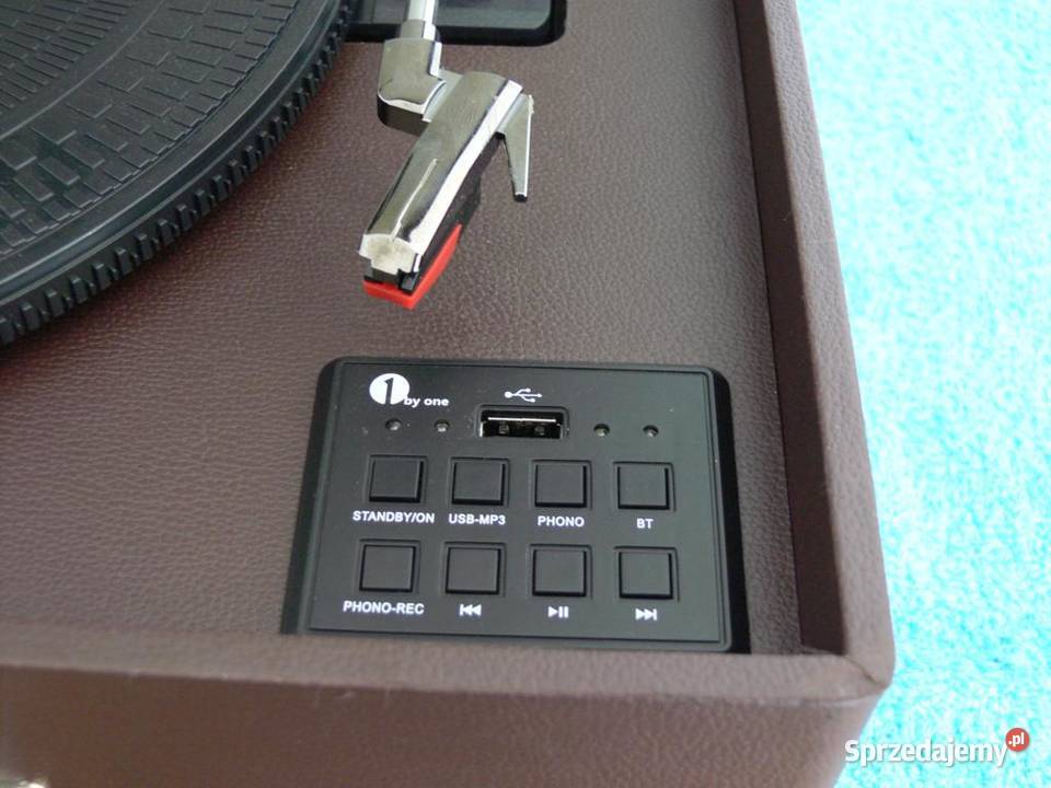 Gramofon USB BT.mp3 Rec AUX wzm. głośniki. WYSYŁKA Jasło - Sprzedajemy.pl