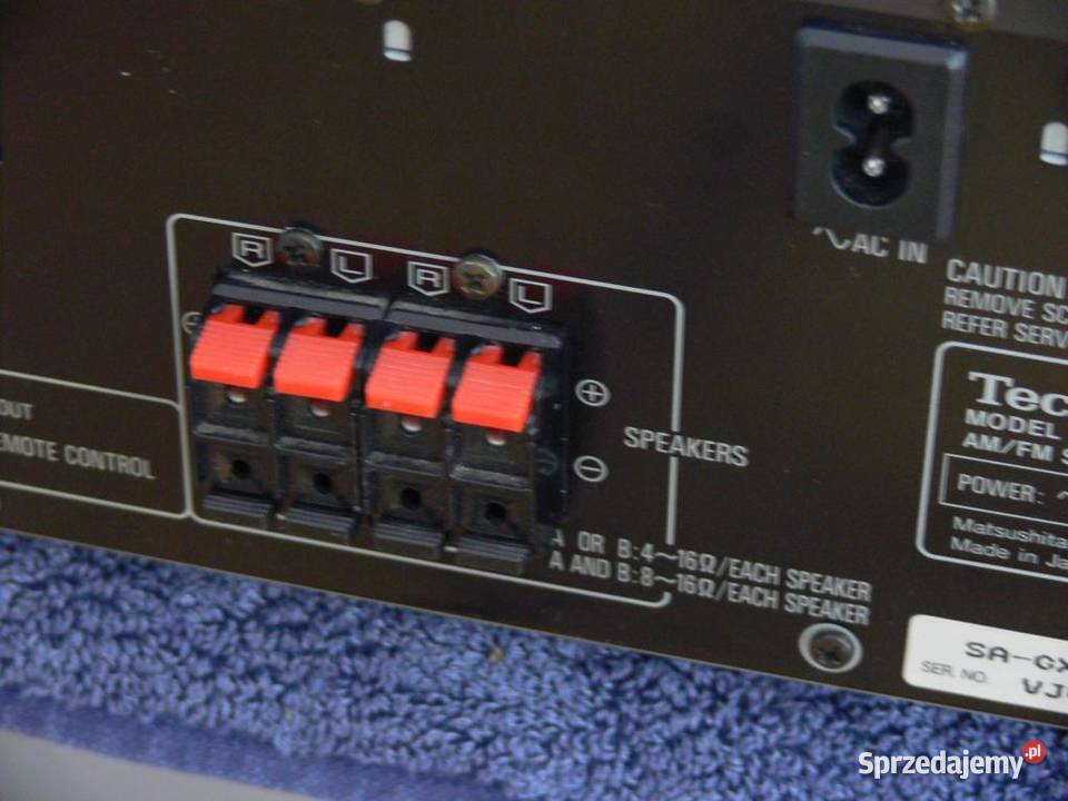 Amplituner Technics SA-GX 100 sprawny 265 wat. WYSYŁKA. Jasło - Sprzedajemy.pl