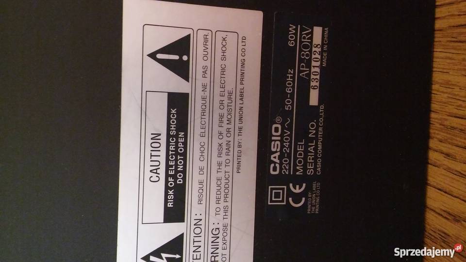 Sprzedam pianino, CASIO AP - 80R Rzeszów - Sprzedajemy.pl