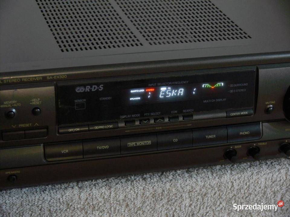 Amplituner wzmacniacz Technics SA-EX320 mocny. WYSYŁKA. Jasło - Sprzedajemy.pl