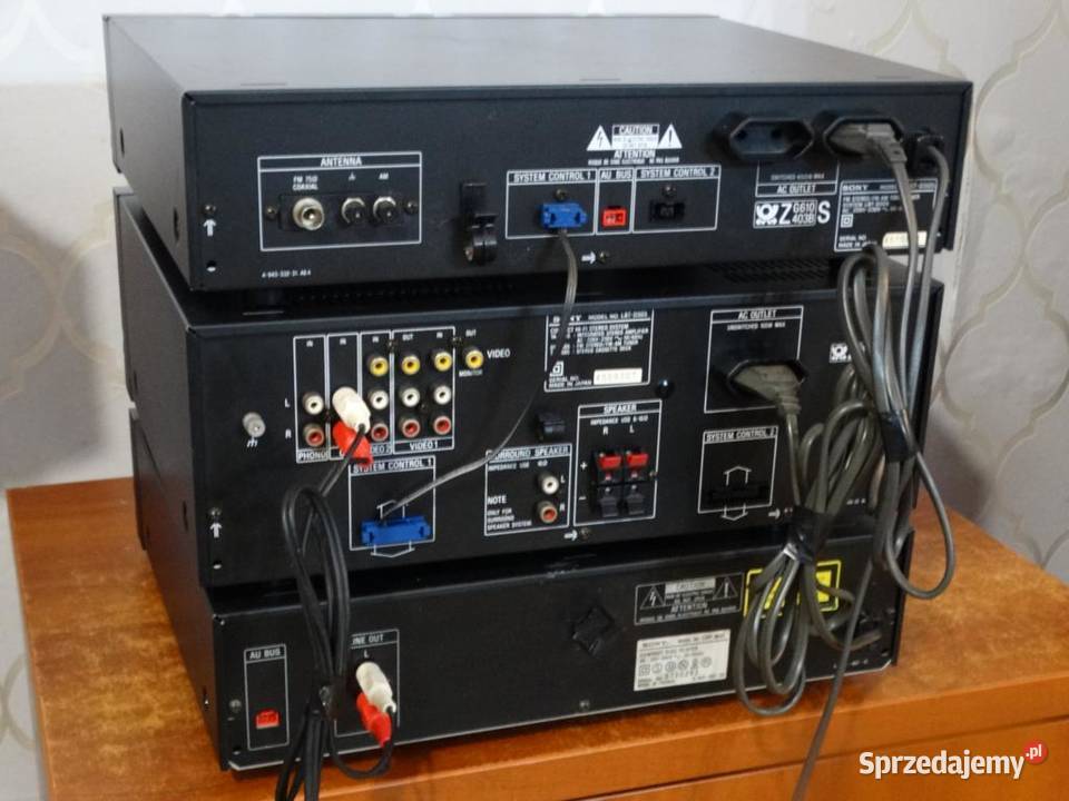 Wzmacniacz, korektor, CD i tuner Sony LBT-D505. WYSYŁKA Jasło ...