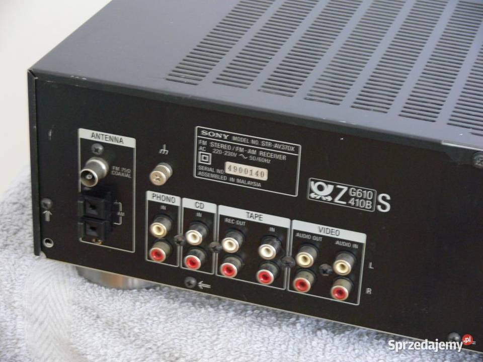 Amplituner Sony STR-AV370 mocny i sprawny. WYSYŁKA. Jasło - Sprzedajemy.pl