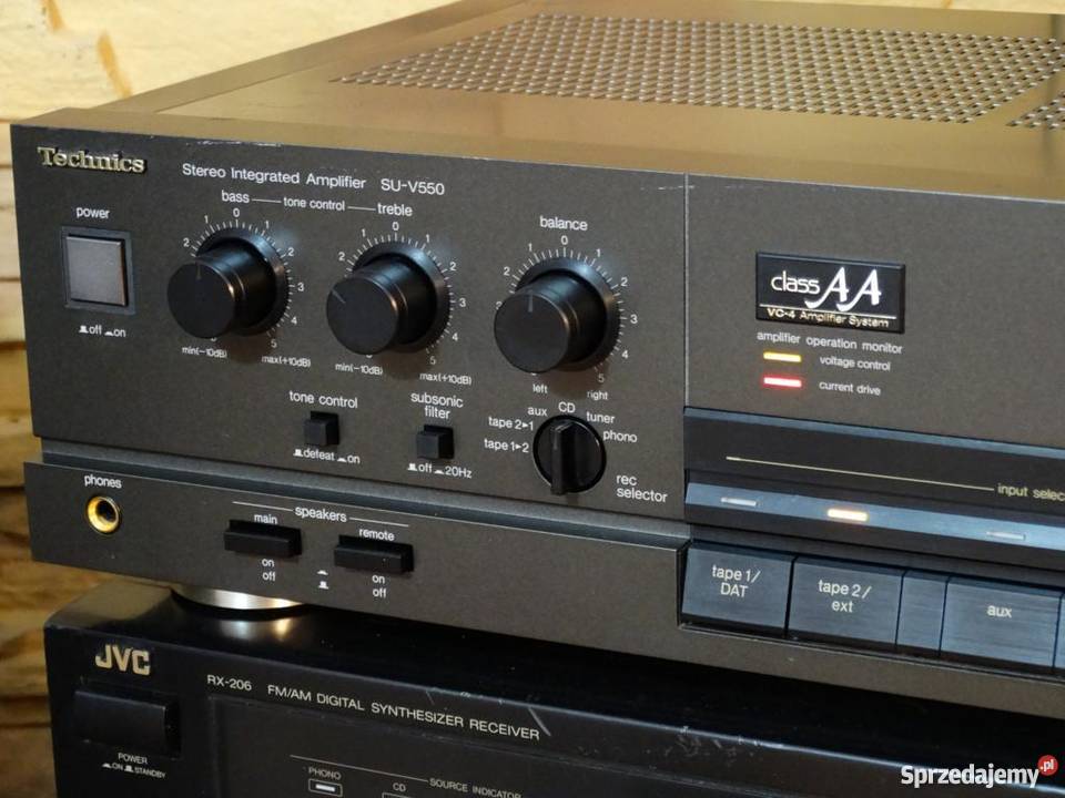 Wzmacniacz Technics SU-V550 sprawny i mocny. 520 wat .WYSYŁK Jasło ...