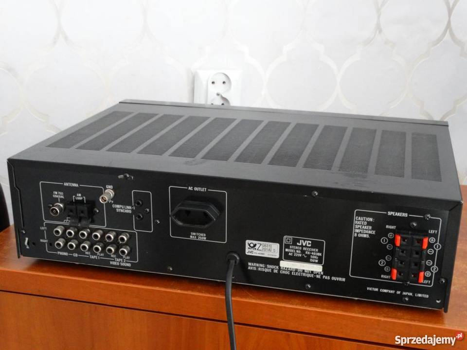 Amplituner JVC RX-403 z korektorem mocny. WYSYŁKA. Jasło - Sprzedajemy.pl