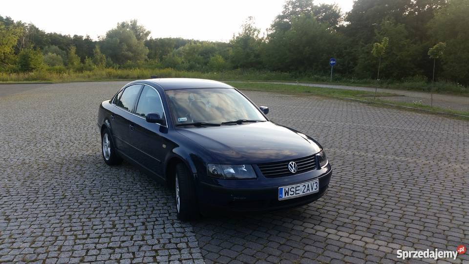 VW Passat B5 1.9 TDI 90km, SKÓRY, TEMPOMAT, KOMPUTER Sierpc ...