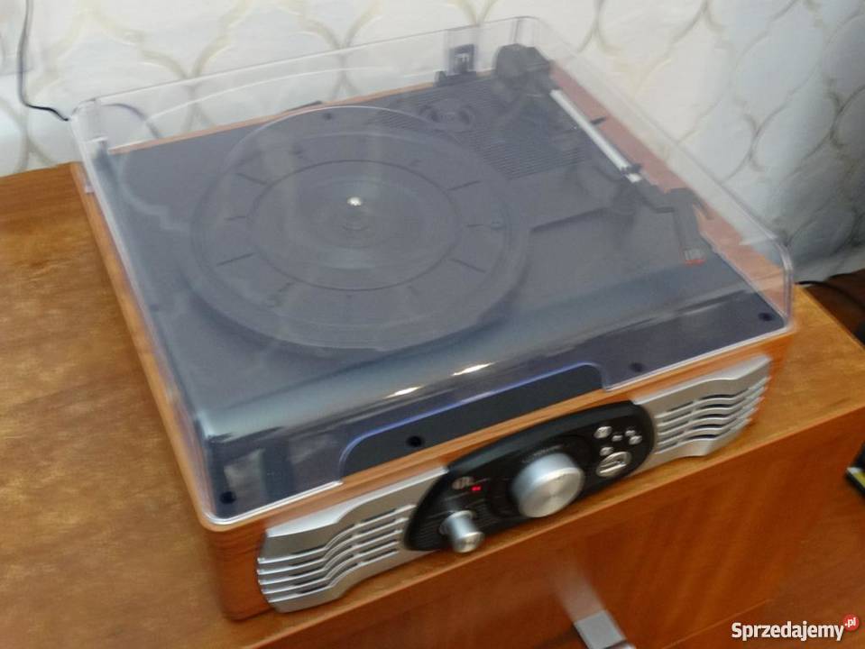 Gramofon USB wzmacniacz głośniki sprawny WYSYŁKA. Jasło - Sprzedajemy.pl