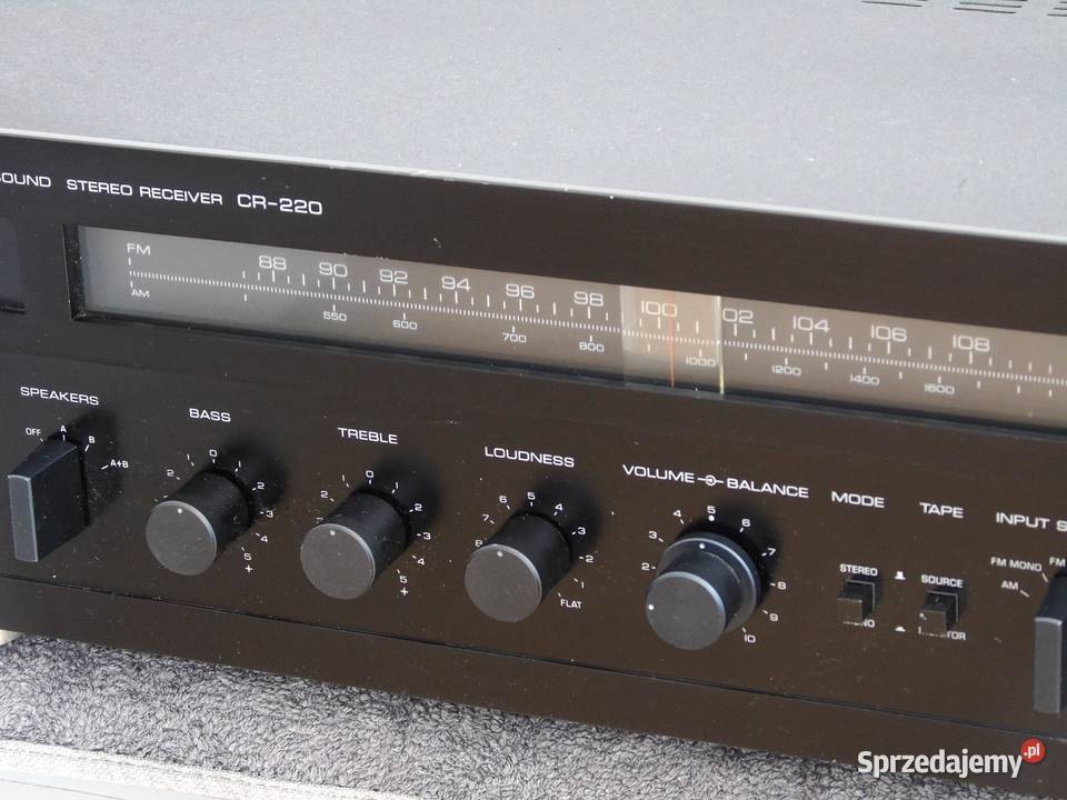 Amplituner Yamaha CR-220 Stereo japoński klasyk. WYSYŁKA Warszawa ...