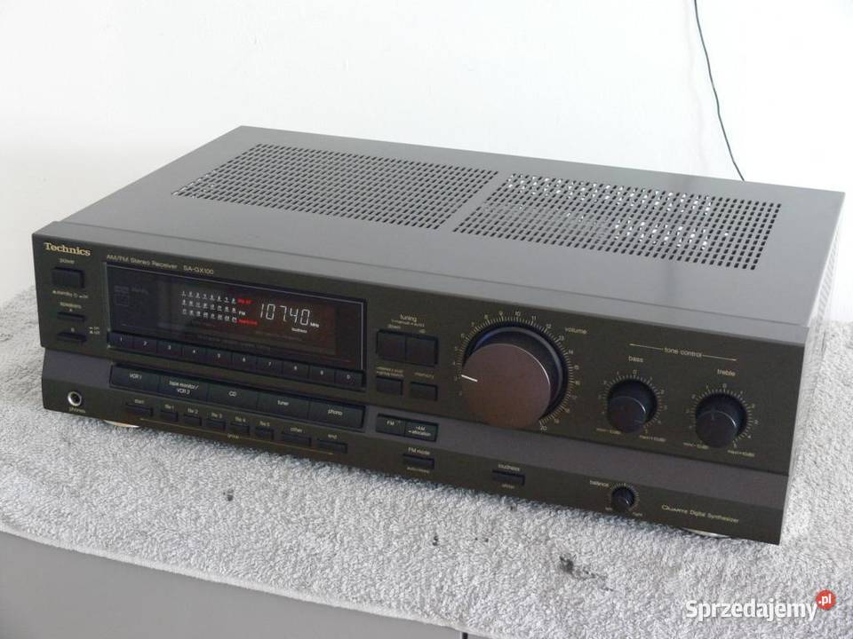 Amplituner Technics SA-GX 100 sprawny, 265 wat. WYSYŁKA Jasło - Sprzedajemy.pl