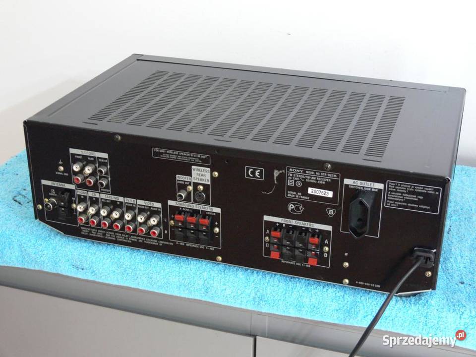 Amplituner Sony STR-DE515 RDS mocny i sprawny. WYSYŁKA Jasło ...