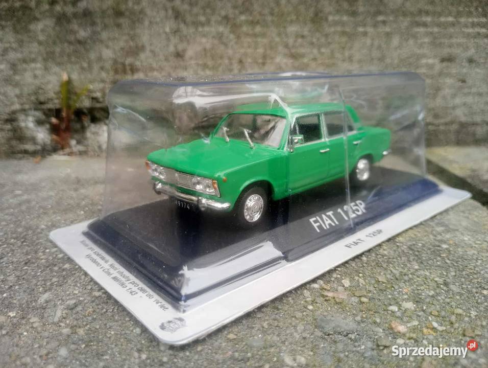 POLSKI FIAT 125P złota kolekcja kultowe auta PRL 1/43 Deagostini FSO ...
