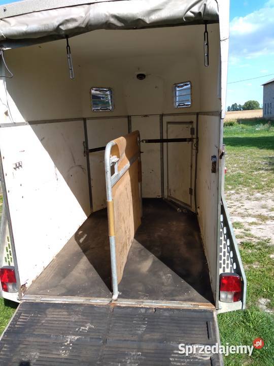 Przyczepa dla koni Bockmann DUO L185 Zamość - Sprzedajemy.pl