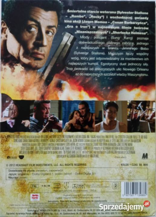 Kula w łeb DVD Sylvester Stallone, Jason Momoa Łódź - Sprzedajemy.pl