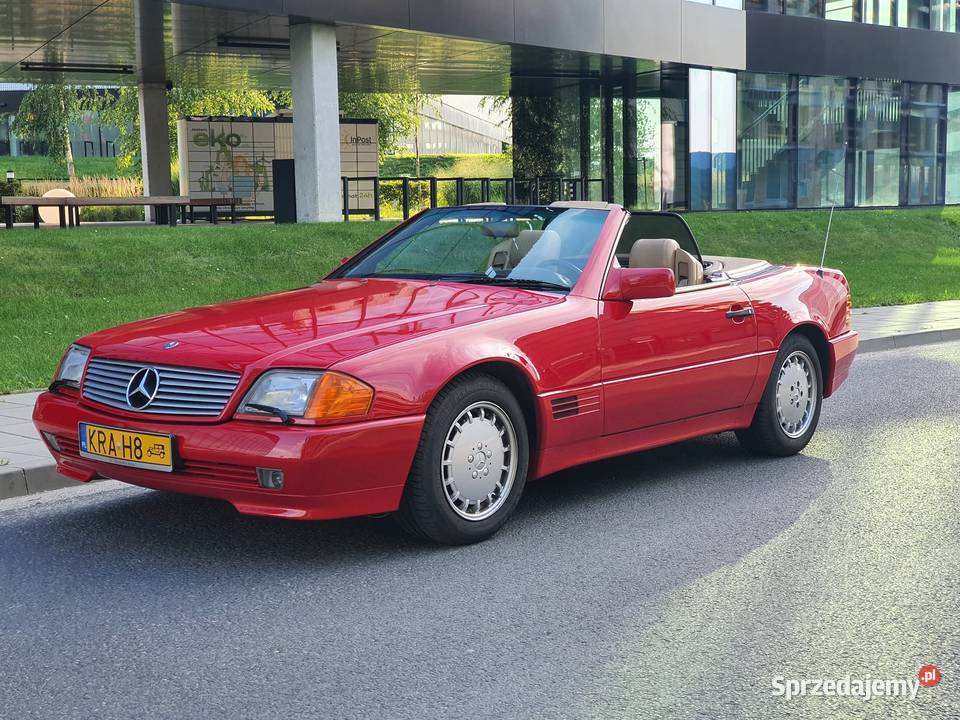 Mercedes-Benz 300SL R129 Signalrot piękny Kraków - Sprzedajemy.pl