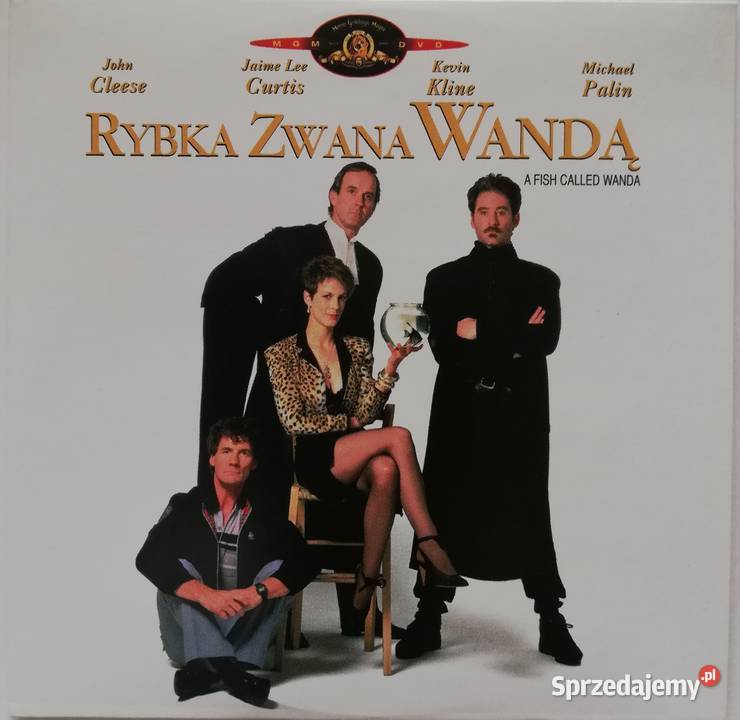 Rybka zwana Wandą DVD Kevin Kline, Jamie Lee Curtis Łódź - Sprzedajemy.pl