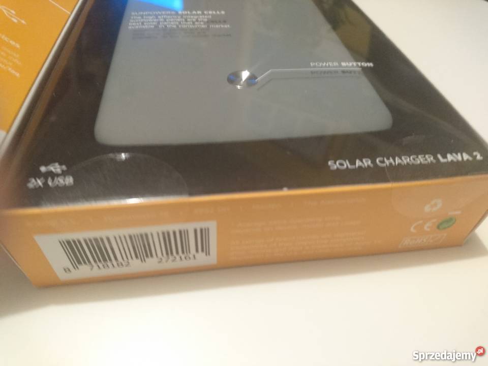 Powerbank Ładowarka Solarna Lava 2 AM120 Poznań - Sprzedajemy.pl