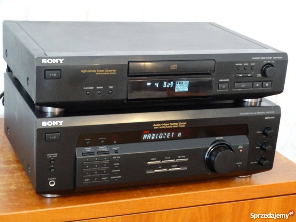 Amplituner Sony z CD mocny i sprawny. WYSYŁKA. Jasło - Sprzedajemy.pl