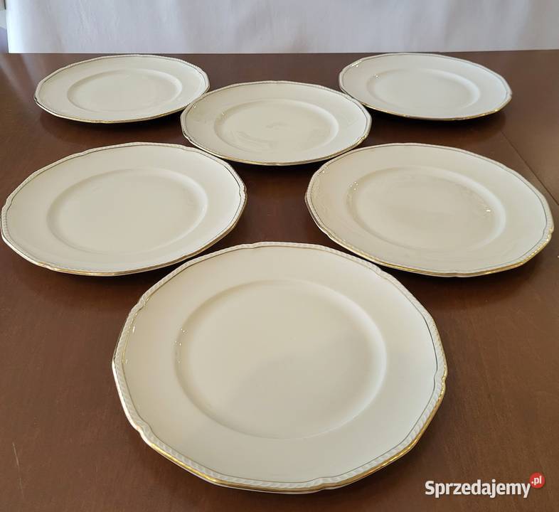 Talerzyki deserowe écru – Tettau, Bawaria Szczecin - Sprzedajemy.pl