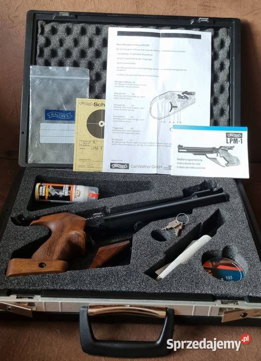 Walther lpm-1 stan bardzo dobry plus zadbany Warszawa - Sprzedajemy.pl