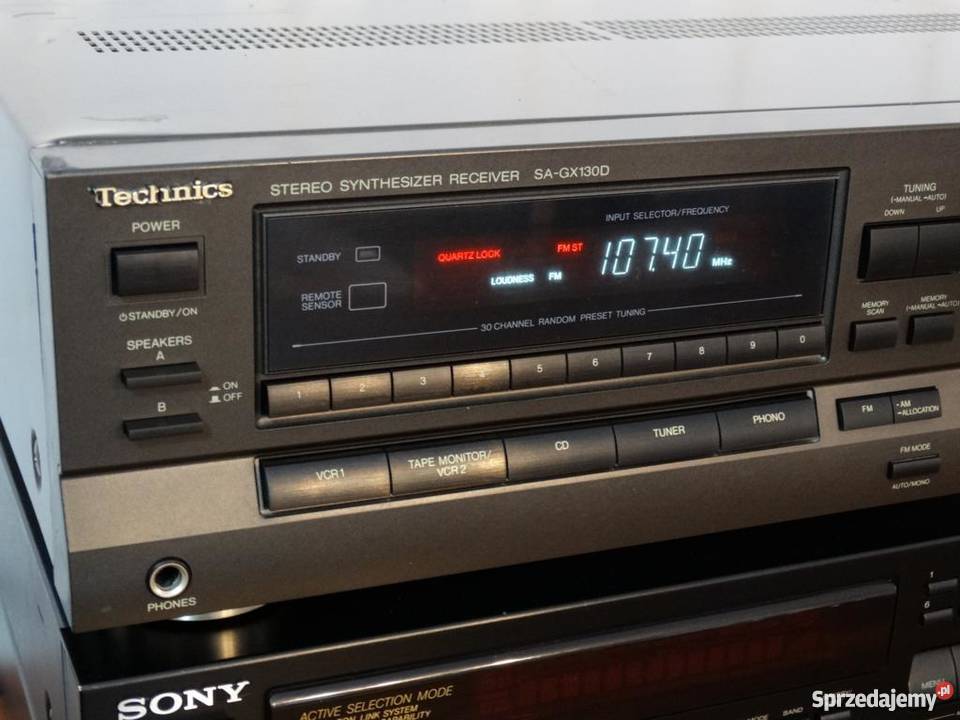 Amplituner Technics SA-GX130D mocny 200 wat. WYSYŁKA. Jasło ...