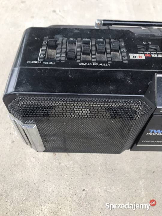 Radiomagnetofon Sharp WQ-T282 z podwojna kieszenia na 2 tasm Lublin ...