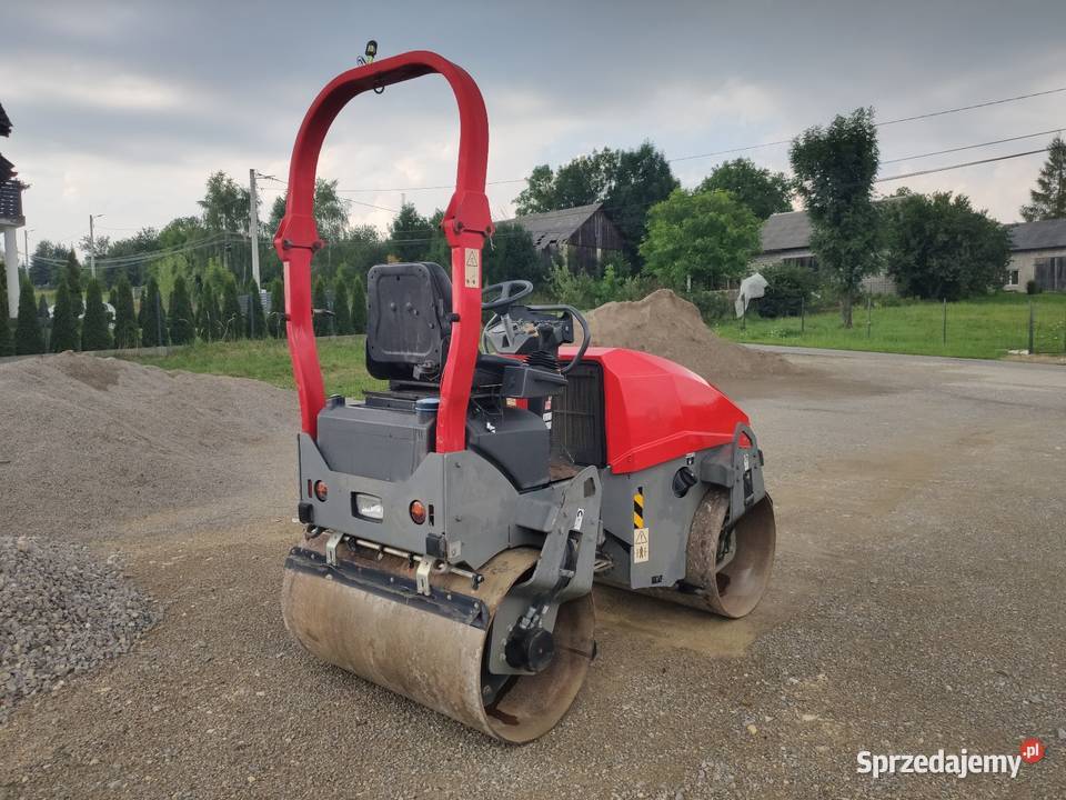 mini walec ammann arx26 nie bomag, hamm, jcb, 867mth, 2014r. Przeginia ...