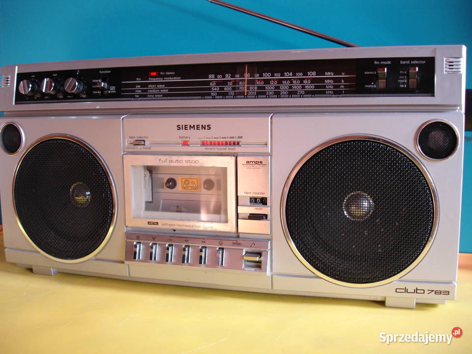 Radiomagnetofon SIEMENS CLUB 783 Zielona Góra - Sprzedajemy.pl