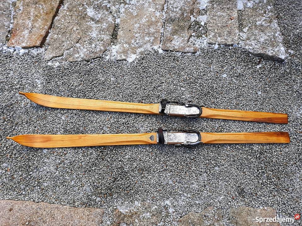 Stare drewniane narty 1930 Szklarska Poręba - Sprzedajemy.pl