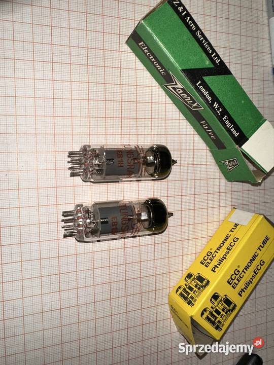 Lampa elektronowa E81H Nie Używane 2 szt. (Z377) Czechowice-Dziedzice ...