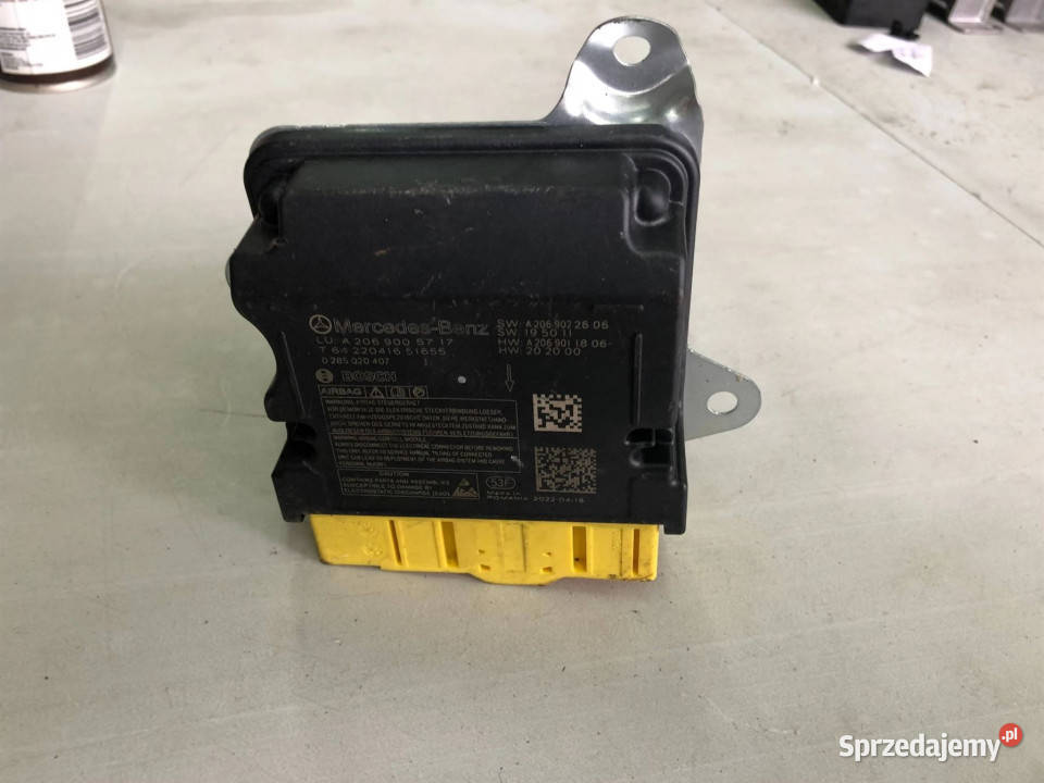 MERCEDES CLA C117 W117 MODUŁ AIRBAG 2069005717 Murzynowo - Sprzedajemy.pl
