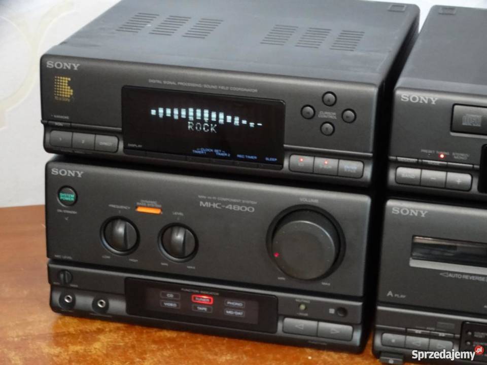 Wieża Sony MHC-4800 duży zestaw WYSYŁKA. Jasło - Sprzedajemy.pl