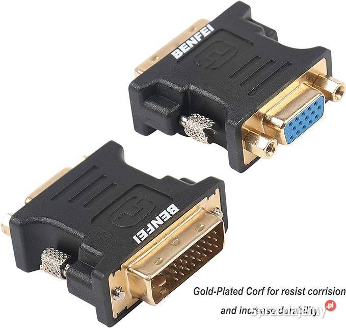Adapter Przejśćiówka D Sub Vga Do Dvi I Benfei Bełchatów Sprzedajemy Pl