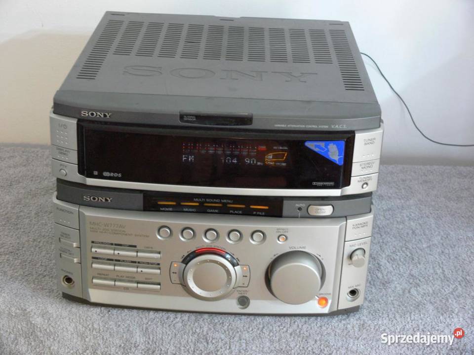 Sony STR-W777 z korektorem 270 wat. Karaoke WYSYŁKA. Kraków ...