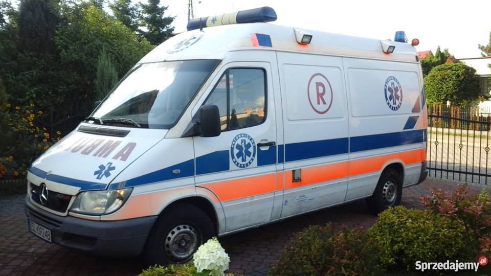 ambulans karetka mercedes sprinter 313 cdi klimatyzacja Biskupiec ...