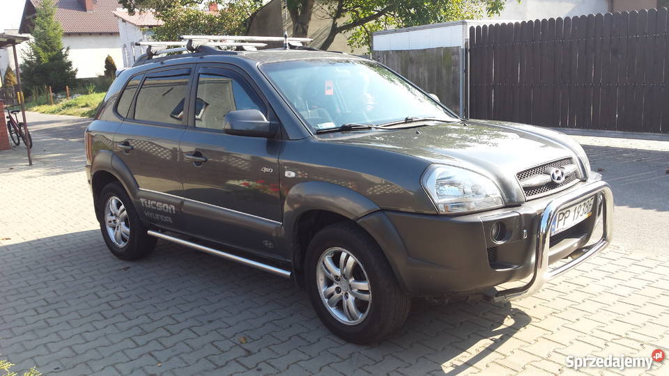 Hyundai Tucson salon Polska 2008 r 2.0 CRDI Piła - Sprzedajemy.pl