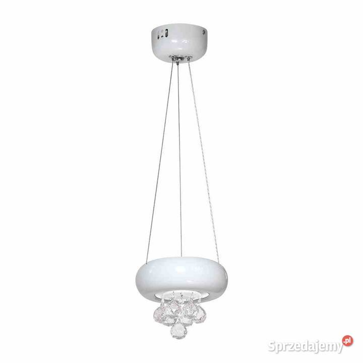 LAMPA WISZĄCA LUX BIANCO 1X6W LED Biała - Sprzedajemy.pl