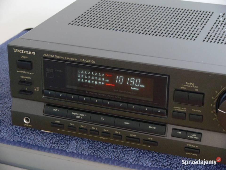Amplituner Technics SA-GX 100 mocny 265 wat. WYSYŁKA. Jasło - Sprzedajemy.pl