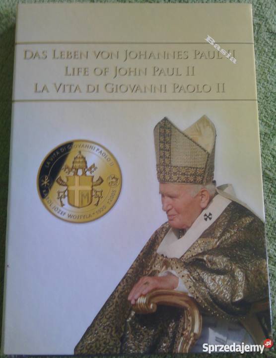 Jan Paweł II Papież Moneta Medal ZŁOTO Banknot Zestaw Kompl. Sosnowiec ... Jan Paweł II Papież Moneta Medal ZŁOTO Banknot Zestaw Kompl. Sosnowiec ...