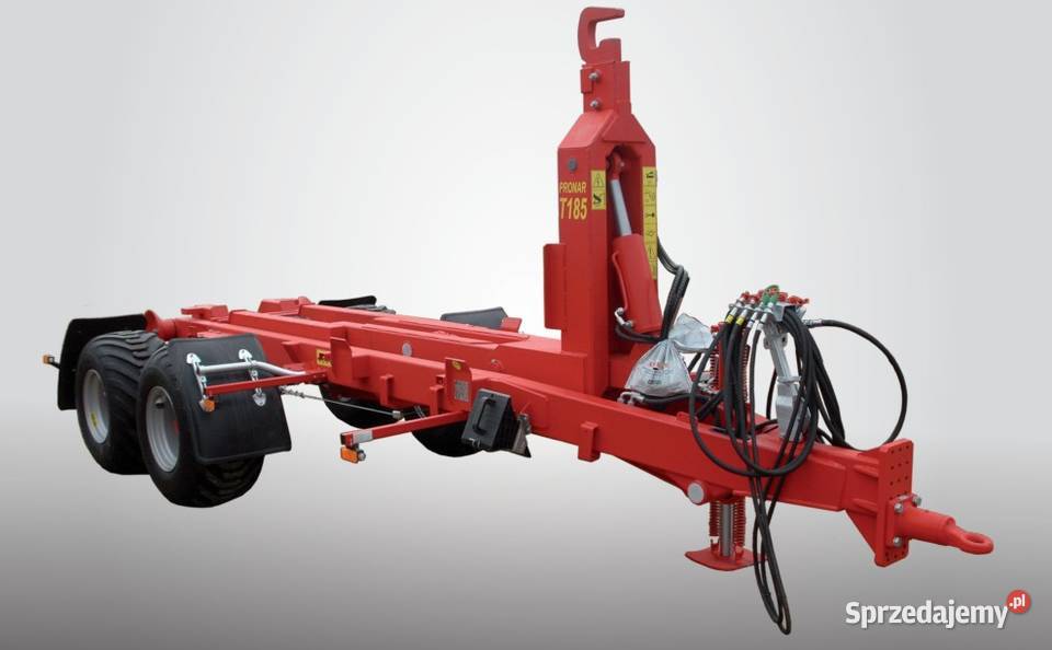 Przyczepa Hakowa Pronar T185 12T rozstaw rolek 1070mm Sulejów ...