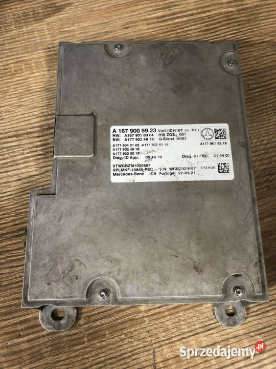 JEDNOSTKA STERUJĄCA MERCEDES 1679005923 Murzynowo - Sprzedajemy.pl