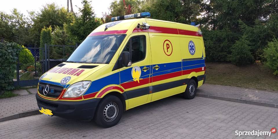 Ambulans karetka Mercedes Sprinter 315 CDI nosze Auto form Olsztyn ...
