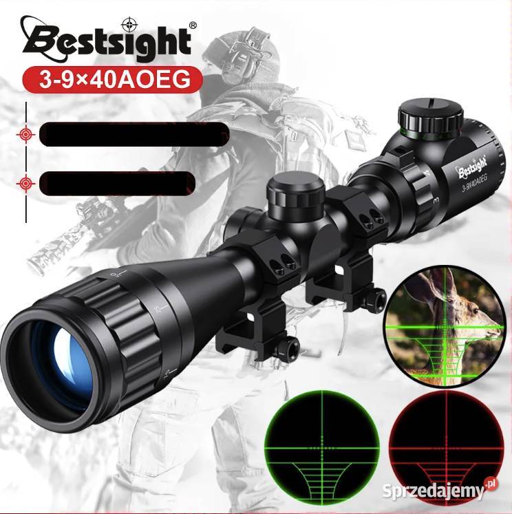 Luneta celownicza celownik Bestsight 3-9x40 AOEG Nowy Targ - Sprzedajemy.pl