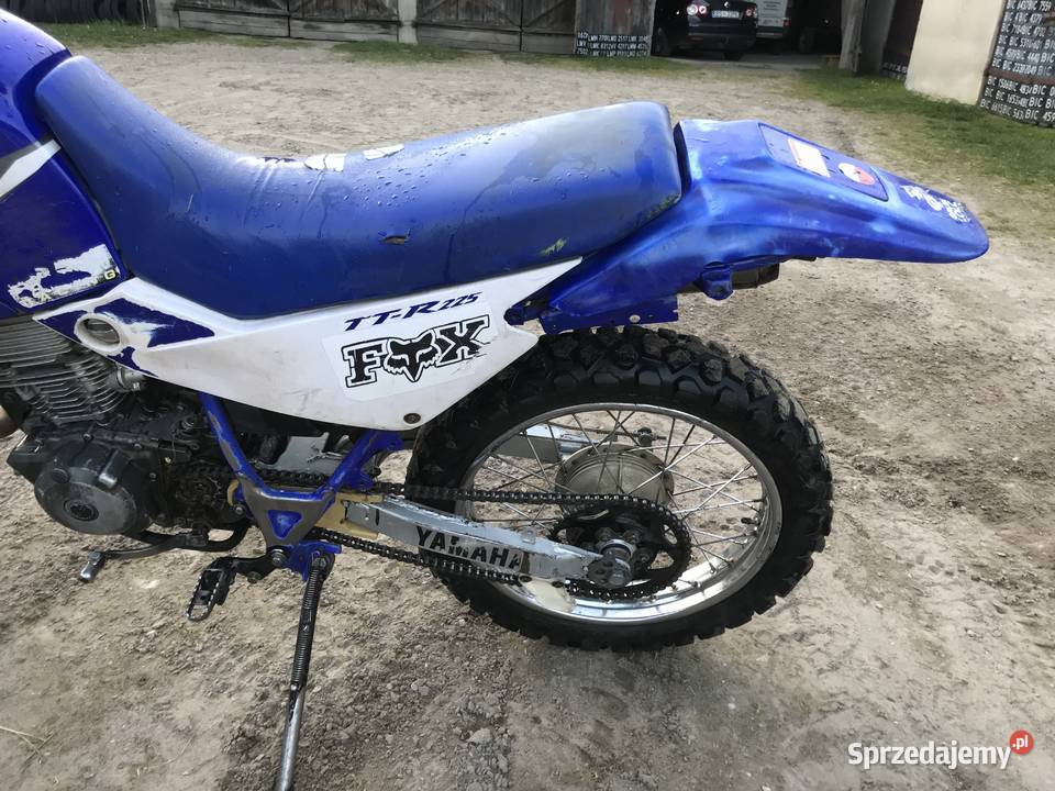 Yamaha TTR 225 motocykl dla poganiaczy bydła nie 125 Kosianka-Boruty ...
