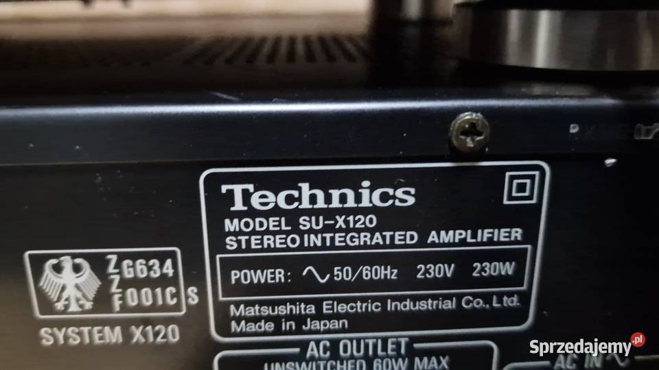 Wzmacniacz Technics SU-X120 Pożarów - Sprzedajemy.pl