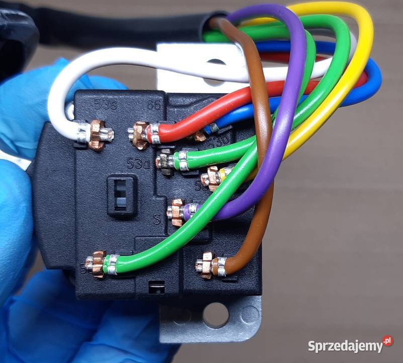 PRZEŁĄCZNIK WYCIERACZEK SCANIA 4 95-04R 1424970 ORYGINAŁ Mielęcin ...