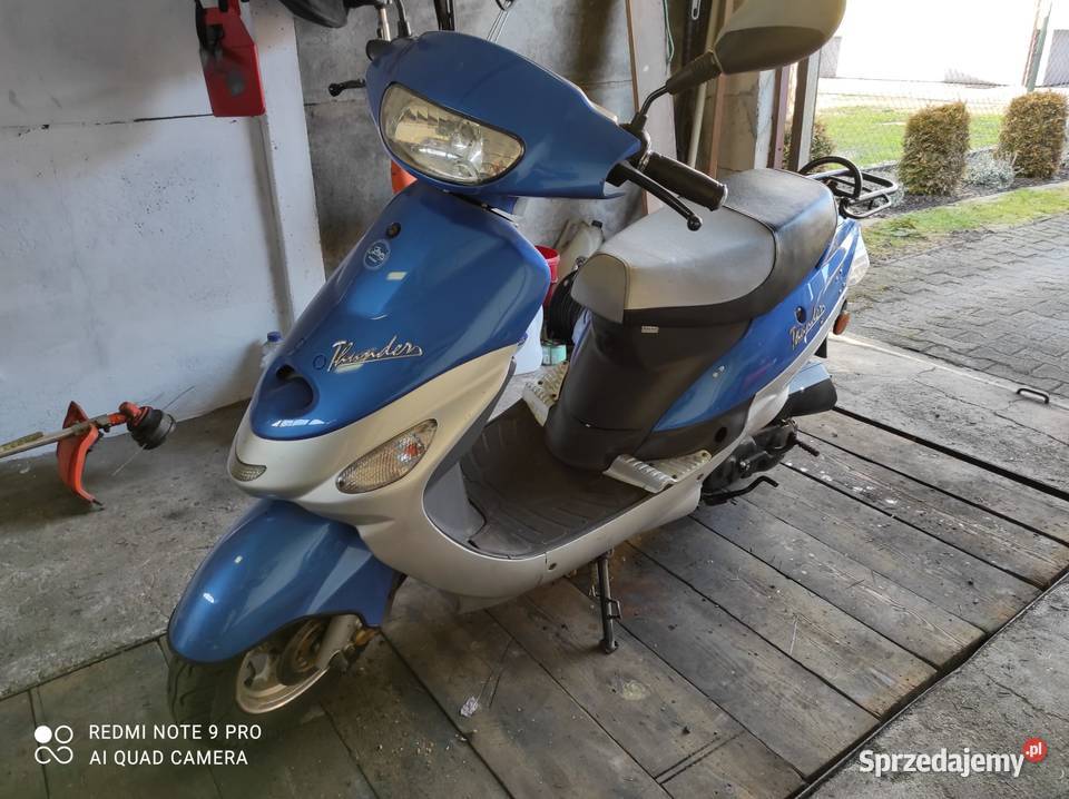 Thunder 50 - Motorower (skutere); 2,2 kW; 2007r. Sprawny Gierałtowice ...