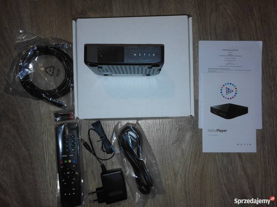 NOWY Dekoder Netia Player n7700 Łódź - Sprzedajemy.pl