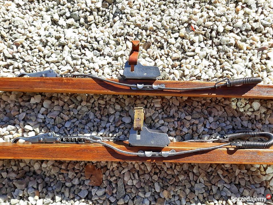 Stare drewniane narty skokowe Szklarska Poręba - Sprzedajemy.pl