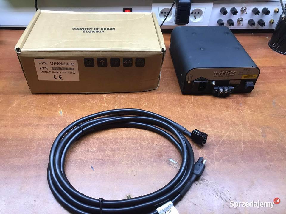 Zasilacz 13.8V 10A stabilizowany buforowy CB radio GPN6145B Gliwice ...